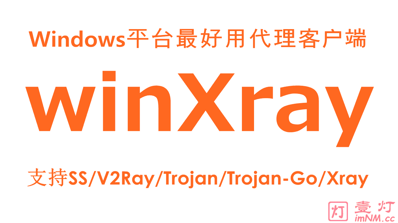 winXray - 全能型的科学上网代理客户端 | 支持SS/SSR/V2Ray/Trojan/Trojan-Go/Xray等代理协议 | 仅支持Windows平台 - 一灯不是和尚